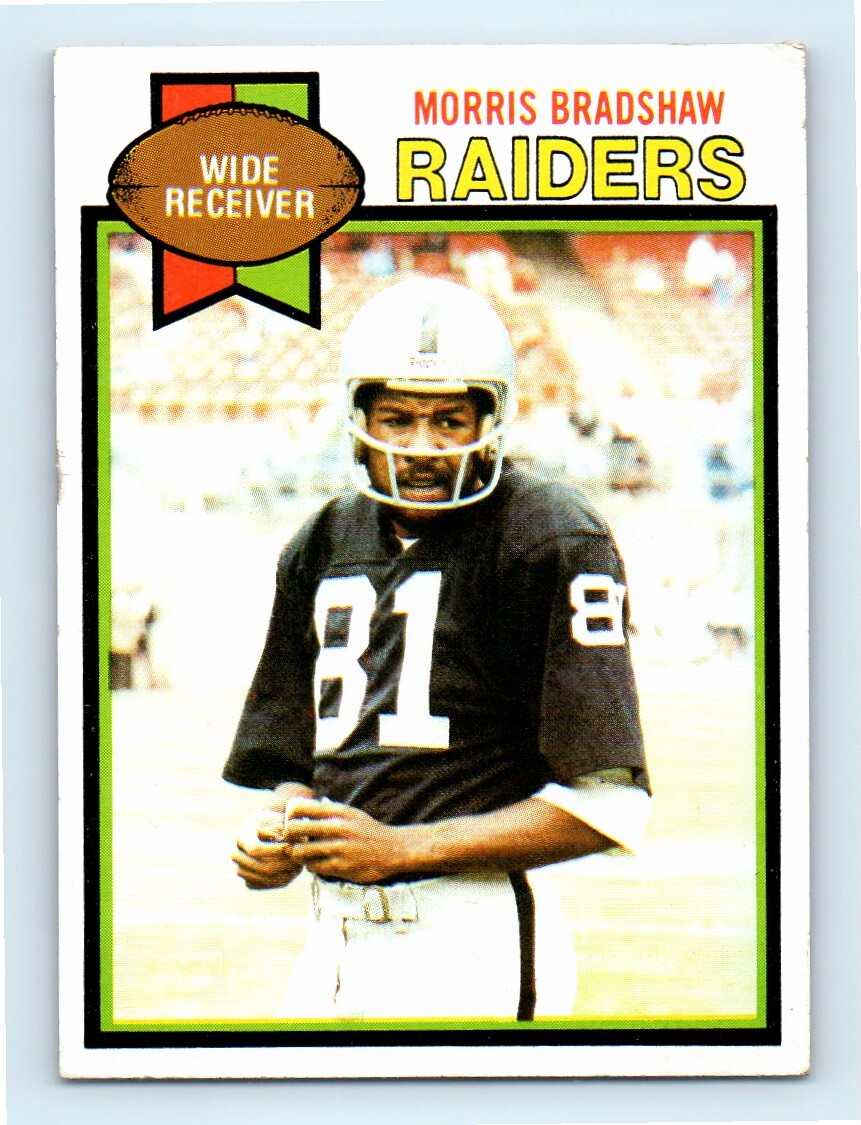 1979 Topps Morris Bradshaw RC Oakland Raiders #28 | eBay