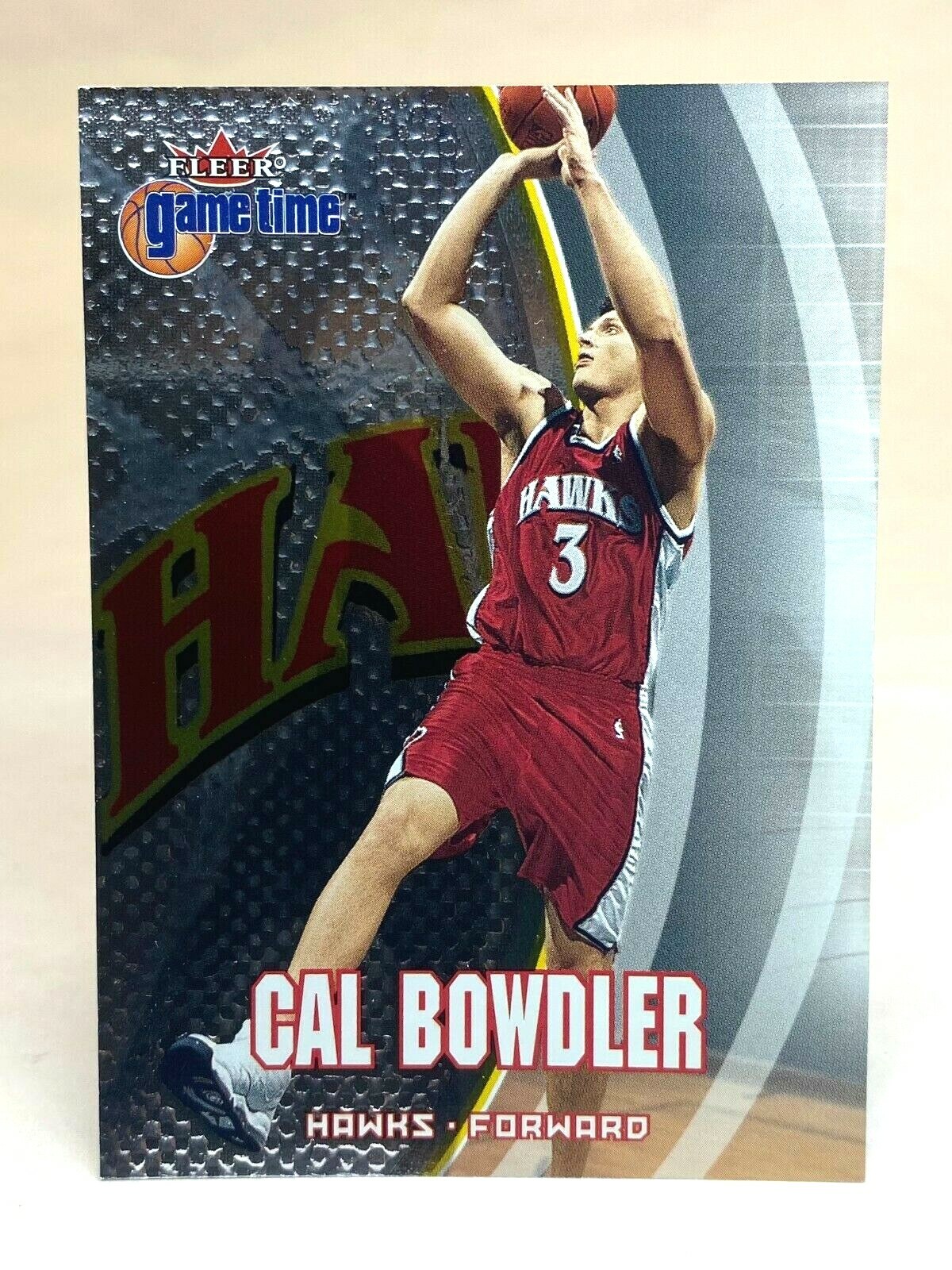 Cal Bowdler #19 Game Time Fleer '00-01 SkyBox Atlanta Hawks FAST ...
