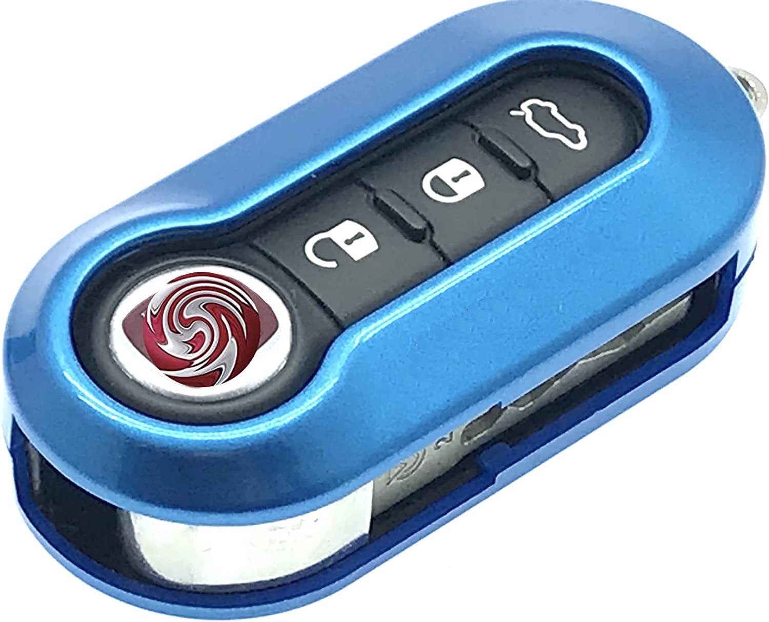 KEY CASE Fits FIAT 500C 500-500L Abarth Punto Grande Punto Brava Panda ...