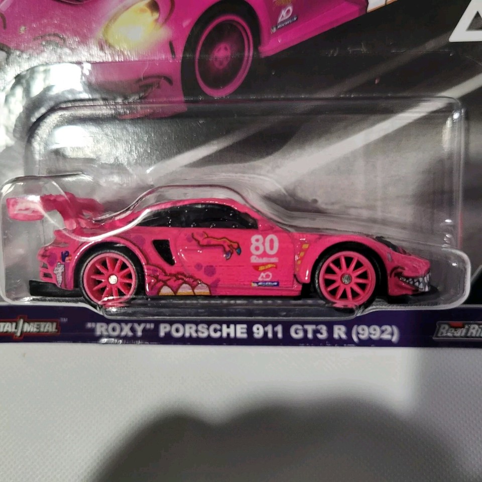 Hot Wheels RACE DAY '"ROXY" PORSCHE 911 GT3 R (992) CHASE 0/5. W ...