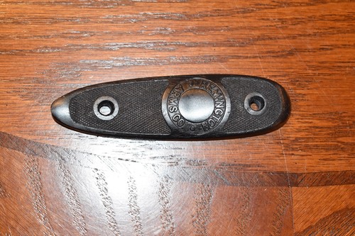 REMINGTON MODEL 12 BUTT PLATE EARLY ROUND BARREL REMINGTON ARMS IN ...