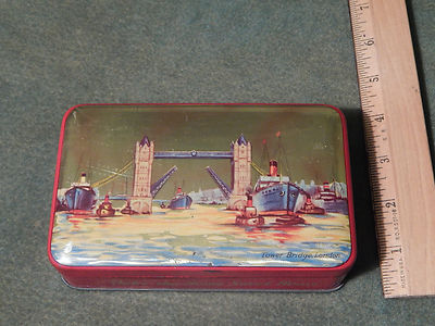 Tower Bridge, London, England [Blue Bird Toffee] Harry Vincent ~ METAL ...
