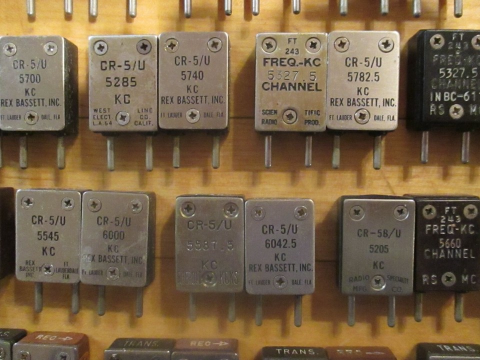 FT243 455 kHz KC IF TX/RX crystal pair Military Radio BC-611 720 PRC ...