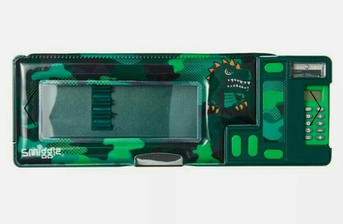 Buy New! Smiggle Pop Out Calculator Pencil Case Double Sided Green ...