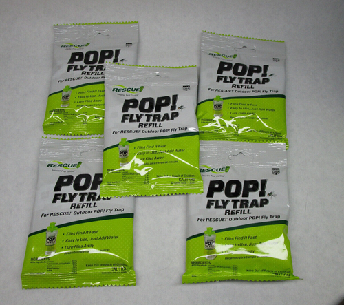 RESCUE POP! Fly Trap 1.45 oz Refill PFTA-DB12 Solid Musty 6-PACK | eBay