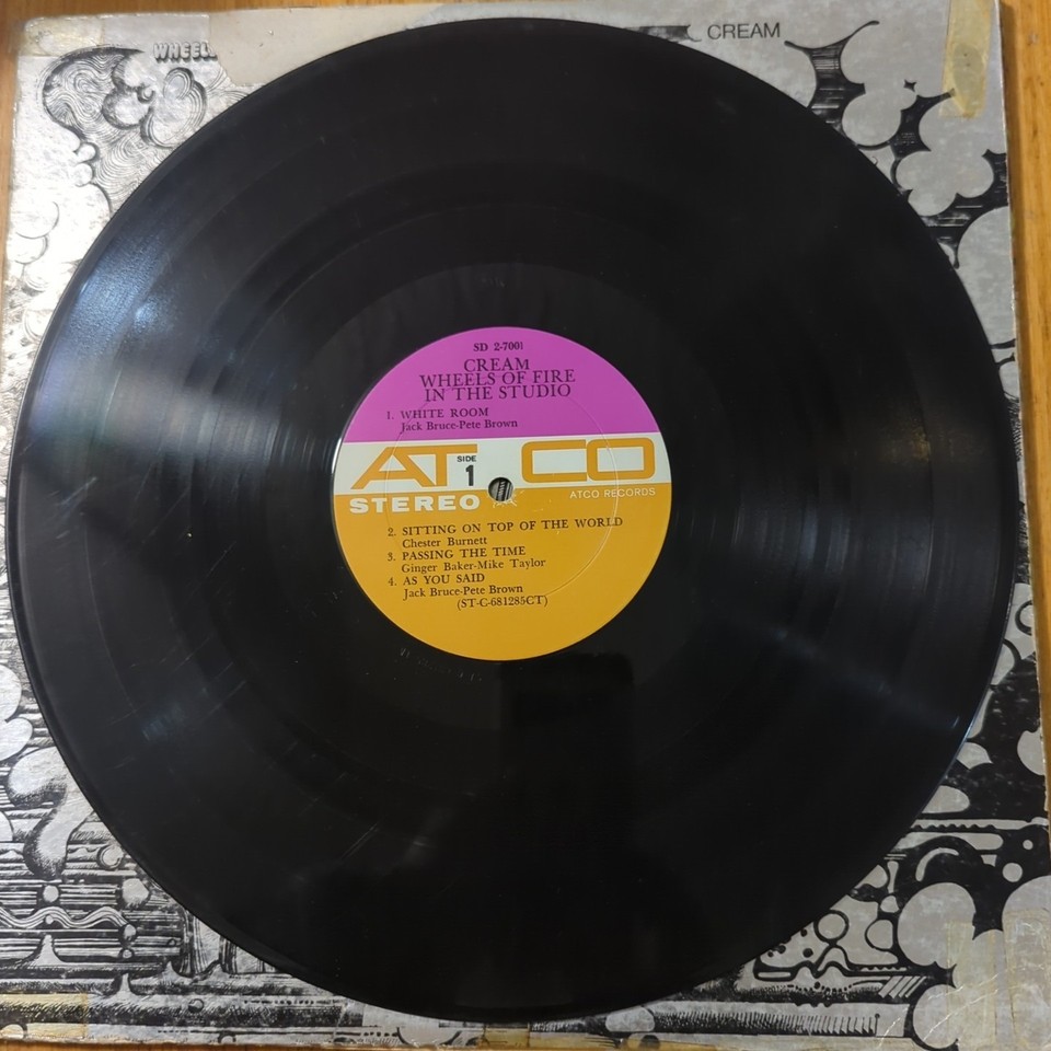 1968 Cream Wheels of Fire SD 2-700 ATCO Records Vinyl Record | eBay