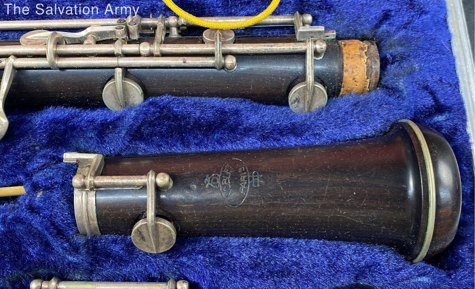 D. Noblet Oboe Black Woodwind Instrument Alto Clarinet With Carrying ...