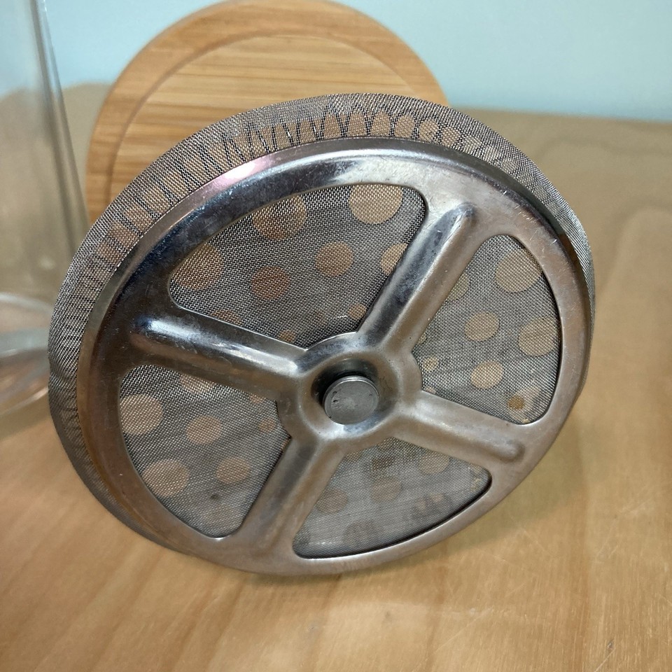 Sivaphe 12 oz French Press Coffee/Tea Maker Single 12 Bamboo | eBay