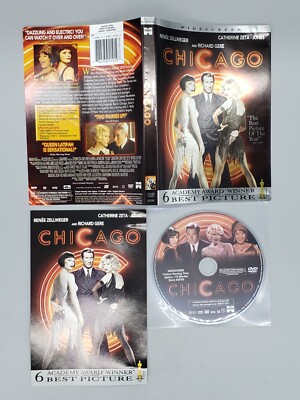 Chicago (DVD, 2003, Widescreen) No Case No Tracking 786936219197| eBay