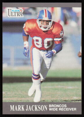 1991 Ultra Mark Jackson #37 Football Denver Broncos | eBay