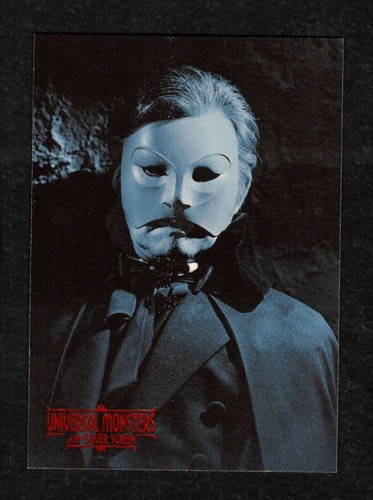 CLAUDE RAINS CARD UNIVERSAL MONSTER SILVER SCREEN PHOTO PHANTOM OF THE ...