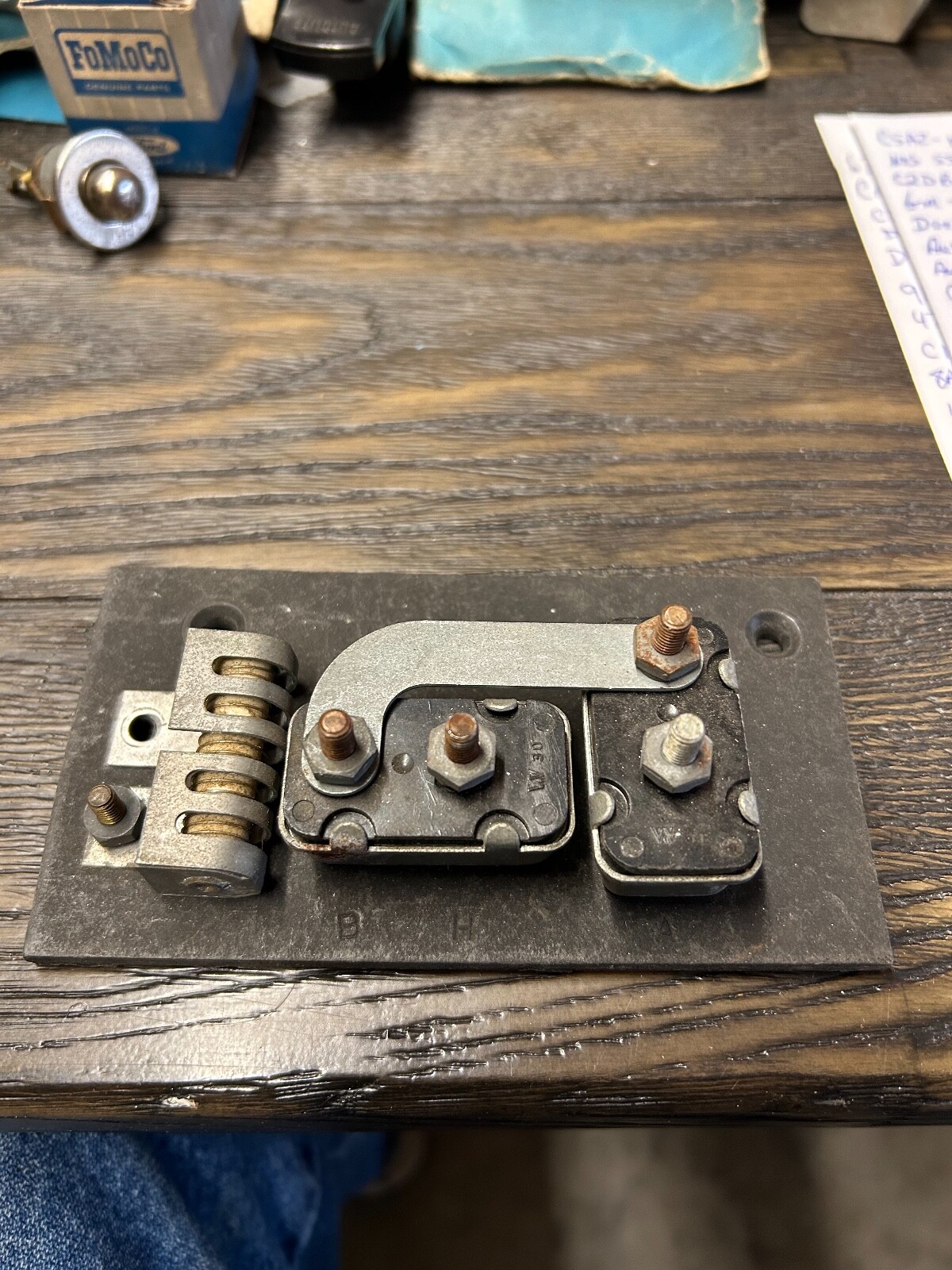 1941 1942 1946 Ford Car Truck - Nos Circuit Breaker Resistor Assembly ...