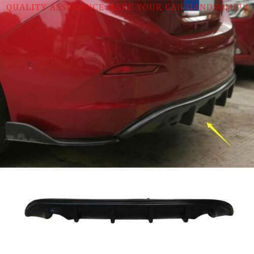 For Chevy Cruze 2016-2019 Matte Black Rear Bumper Diffuser Lip Spoiler ...