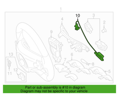 Mercedes Benz E43 AMG E300 E450 2017-2020 Steering Wheel Damper ...
