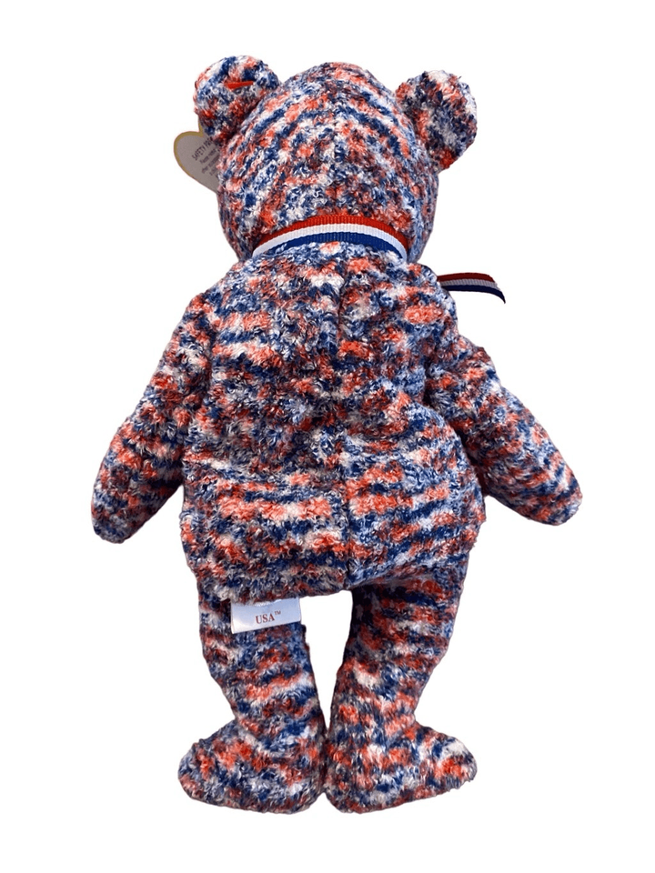 USA Bear 2000 Ty Beanie Baby Plush Collectible Nostalgia Stuffed Animal ...