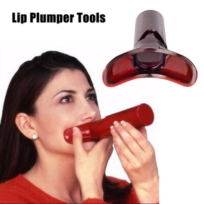 Lips Enhancer Pump Lip Plumper Bigger Enlarger Fuller Women Lady Full ...