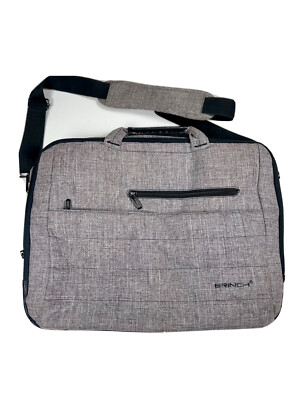 Brinch laptop messenger bag heathered gray *see Photos For Condition | eBay