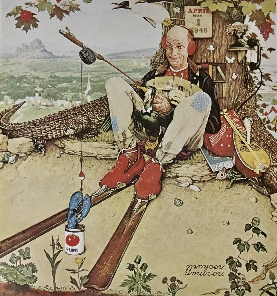 Norman Rockwell April Fool Custom Framed Print | eBay