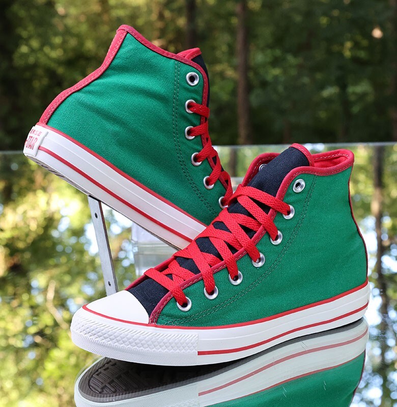 Converse Chuck Taylor All Star High Men’s Size 5 Tri Color Custom ...