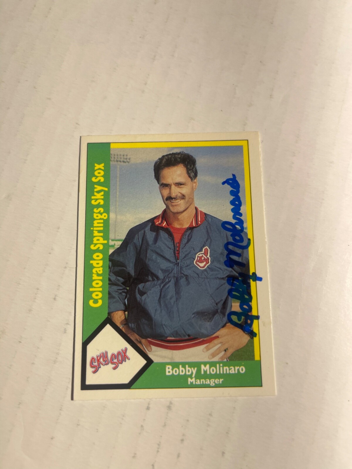 Chicago White Sox BOB MOLINARO Signed Card | eBay