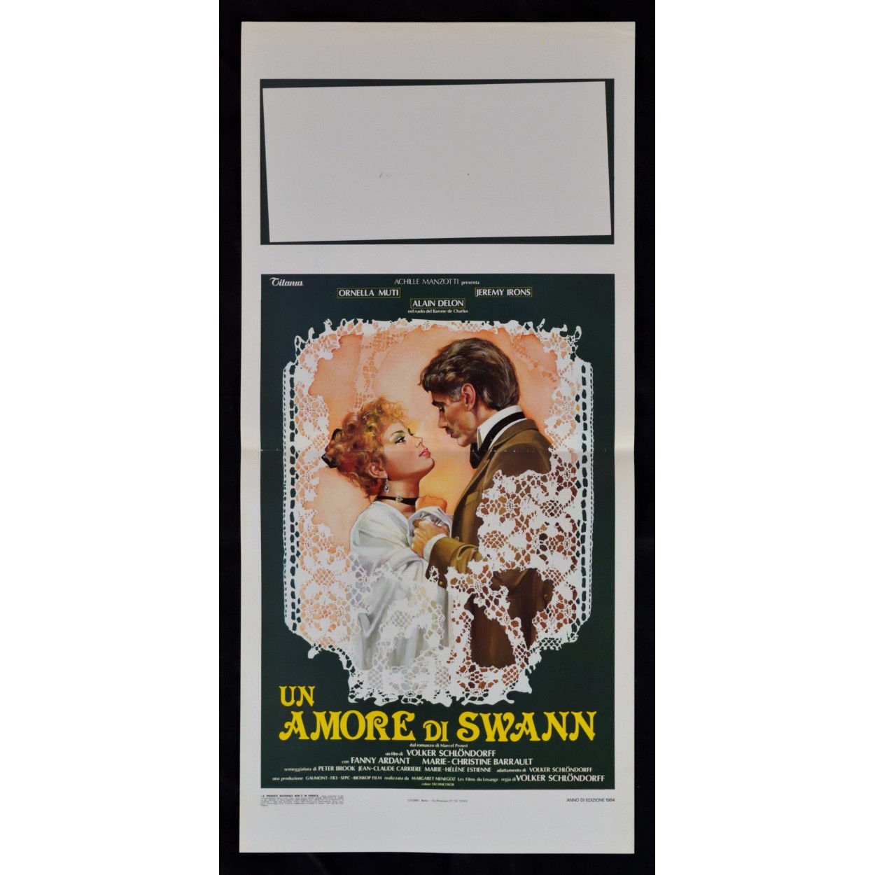 : A Amore Swann Alain Delon Ornella Muti Fanny Ardant Barault B258 | eBay
