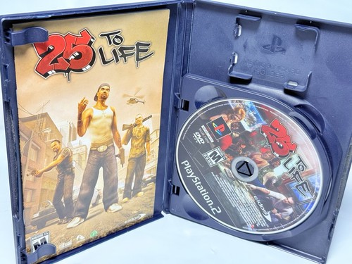25 To Life (PlayStation 2 PS2) Complete With Rap CD (Soundtrack ...