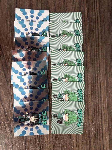 One Punch Man Tatsumaki Fubuki Sticker Set Bonus Collectible Stickers ...