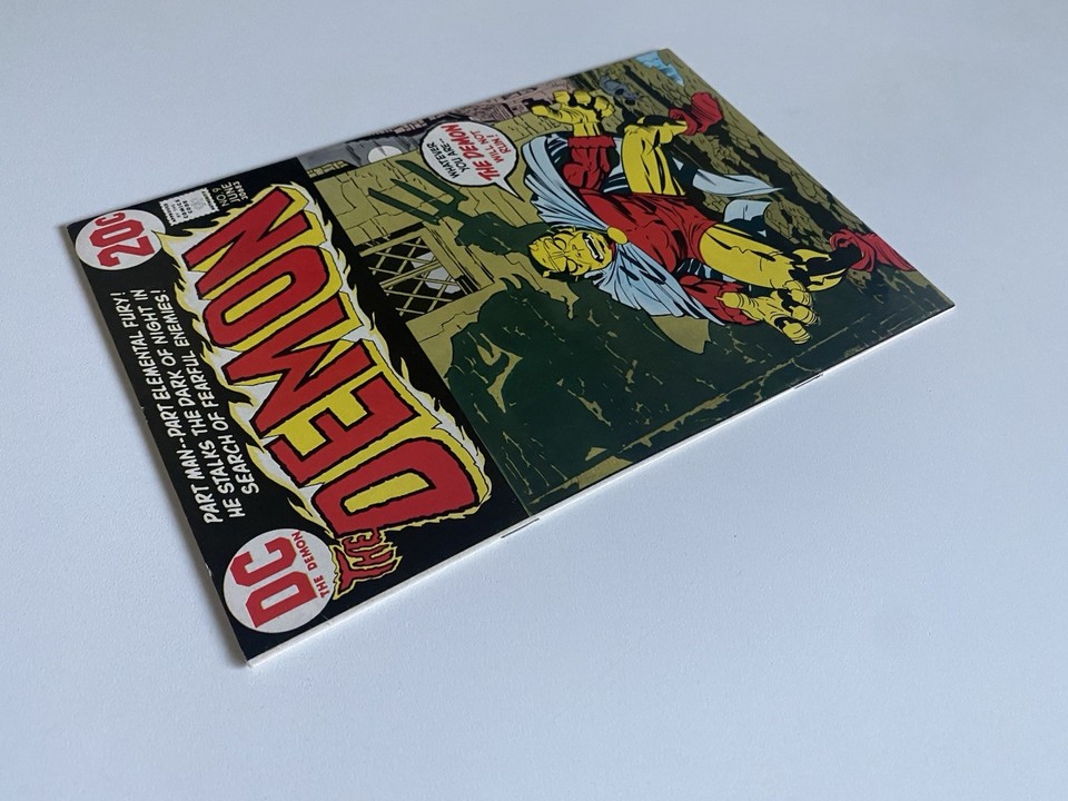 Demon #9 VF+ JACK KIRBY Story Art Etrigan Jason Blood Randu Singh 1973 ...