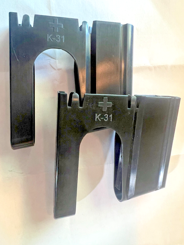 2 Functional replica K31 Schmidt Rubin 7.5x55 Stripper Clips. Sturdy ...