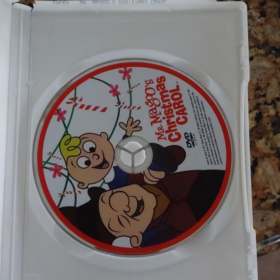 Classic Media Mr. Magoo's Christmas Carol DVD Jim Backus Animated ...