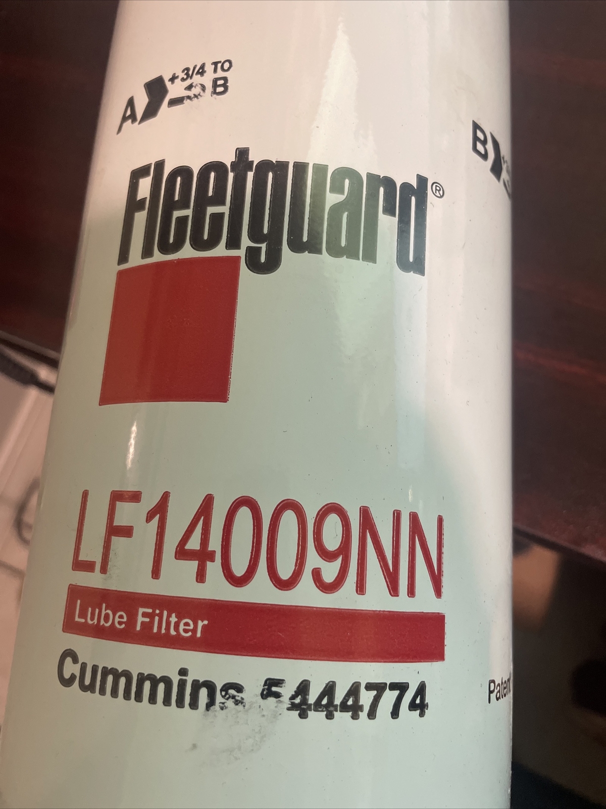 FLEETGUARD LF14009NN - Cross reference oil filters