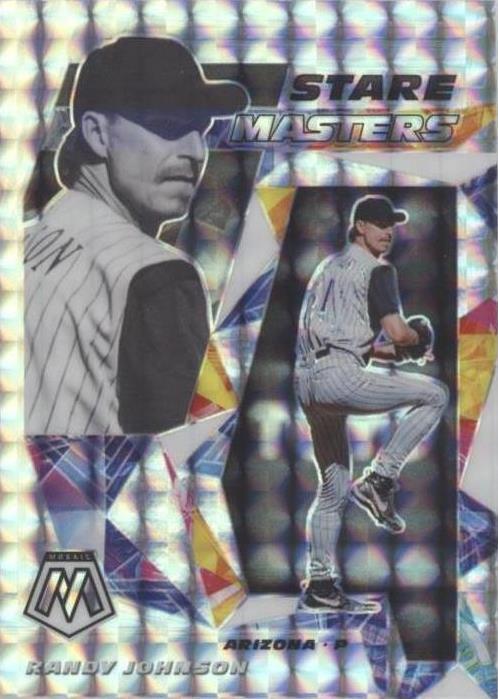 2021 Panini Mosaic - Stare Masters Randy Johnson #SM13 Mosaic Prizm for ...