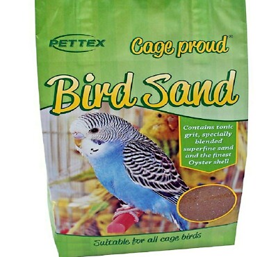 BIRD SAND - (3kg - 20kg) - Pettex Caged Birds PawMits bp Tonic Grit ...