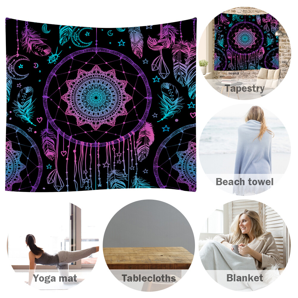 Mandragora Printed Polyester Wall Hanging Art Tapestry for Home Decor ...