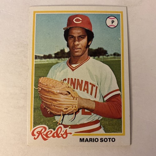 1978 Topps Baseball Mario Soto Cincinnati Reds Card #427 | eBay