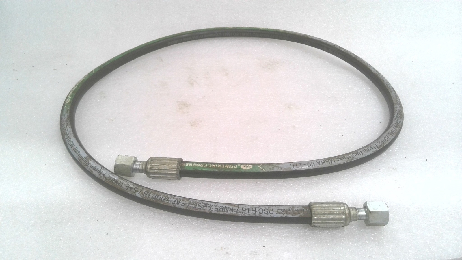 GATES 4M2T MEGAFLEX 1/4" HOSE W/ 4G-8FDLORX G256450408 HYDRAULIC ...