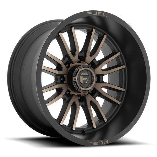 FUEL Clash 8 D762 20X10 8X170 Offset -18 Matte Black Double Dark Tint ...
