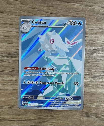 Cetitan - 201/191 - Illustration Rare - Surging Sparks - NM/M - Pokemon ...