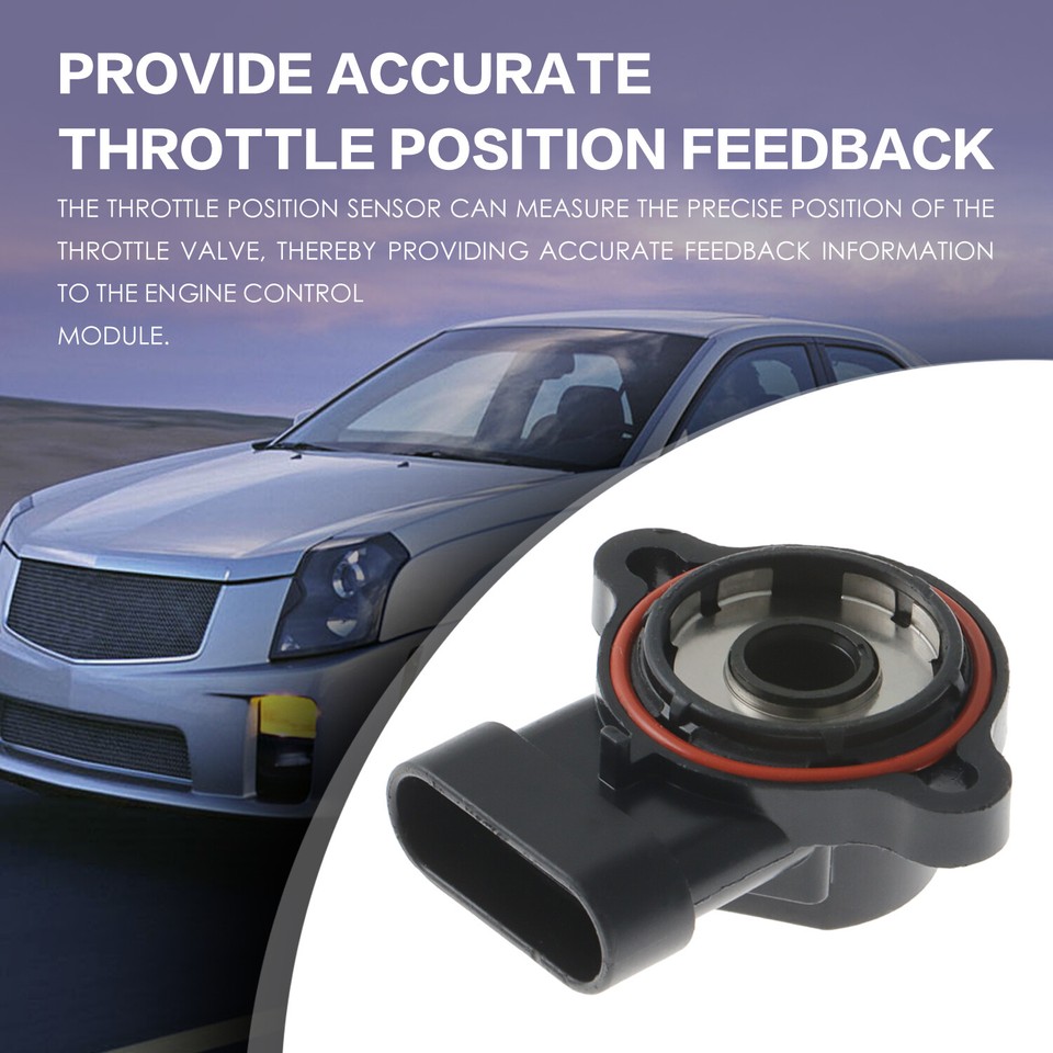 1 Piece Throttle Position Sensor TPS Black for 2004-2005 Cadillac CTS ...