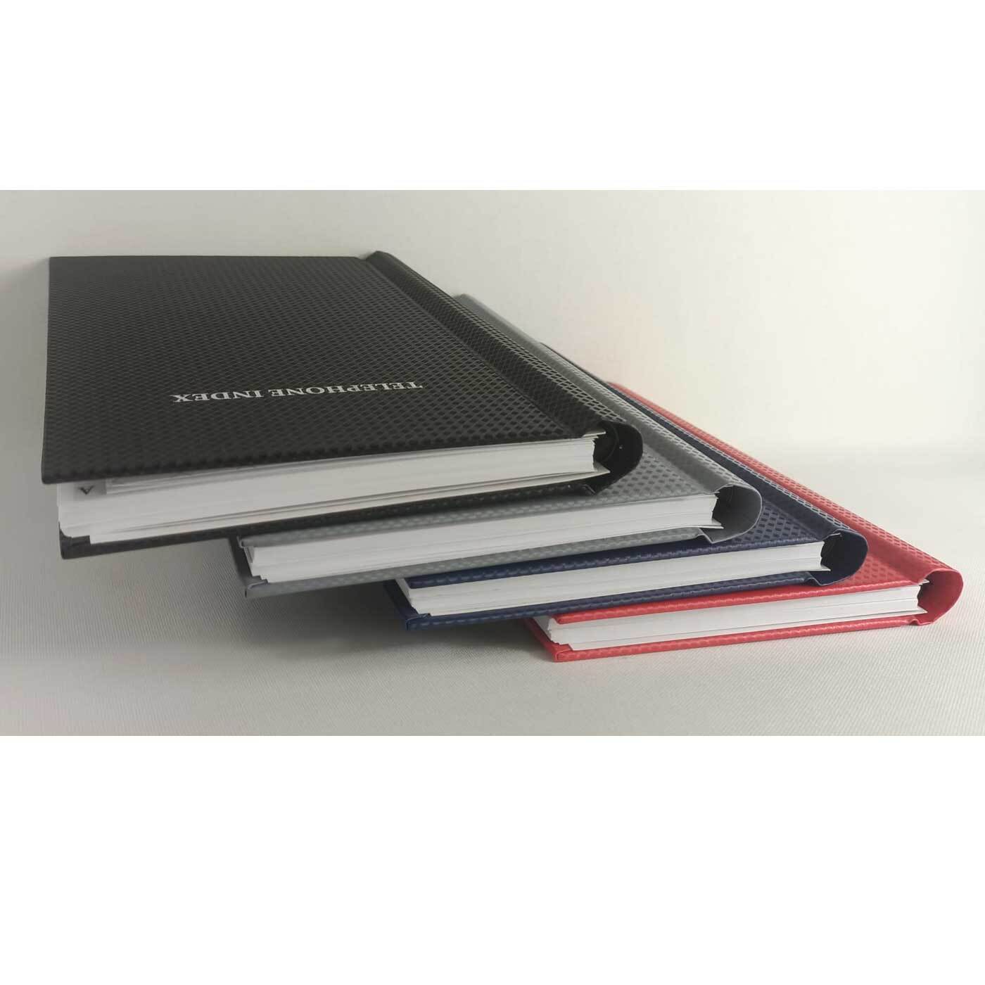 A5 Phone Address Book A-Z Notepad Hard Back Cover Office Telephone ...