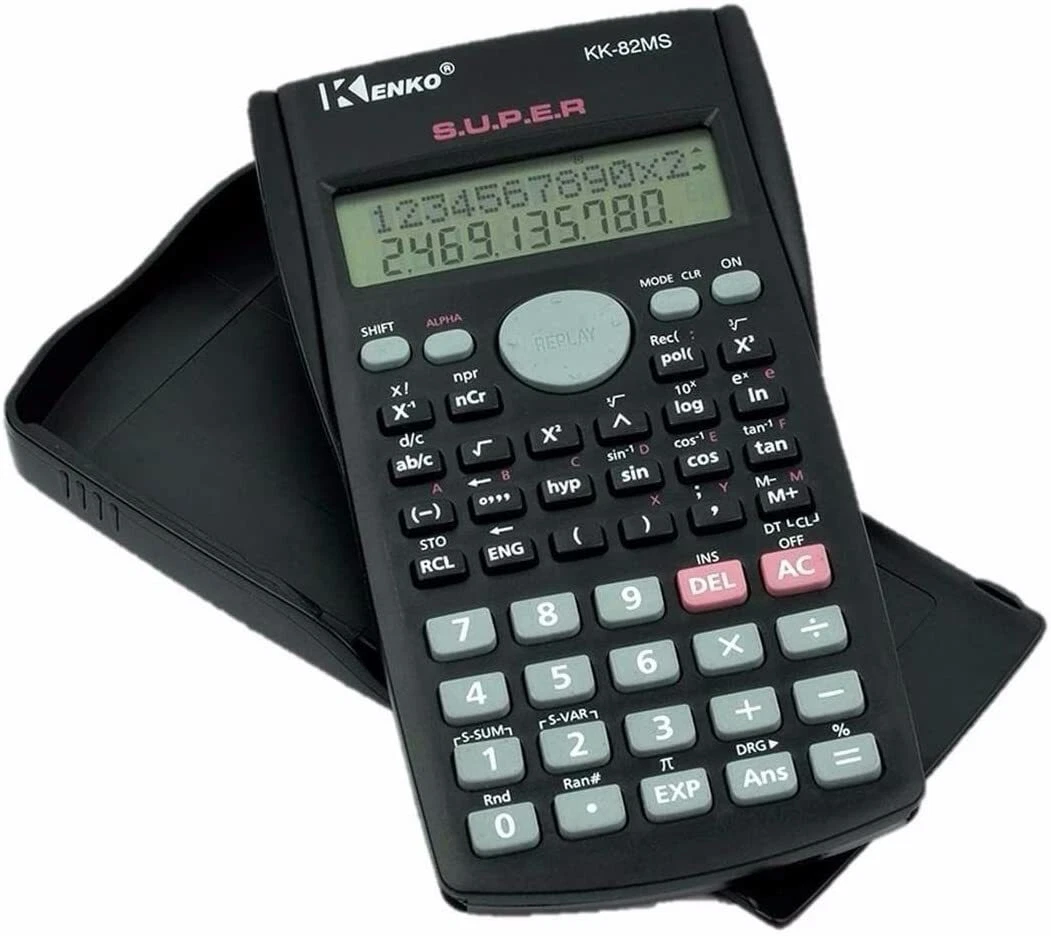 1Pc Electronic Scientific Calculator 12 Digits Electronic, 58% OFF