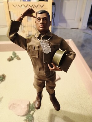 Vintage 1964 1965 Hasbro GI Joe Black African American Action Figure ...