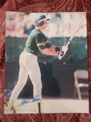 WALT WEISS signed 8x10 photo Oakland A's | eBay
