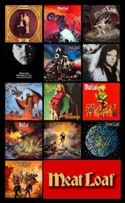 MEAT LOAF album cover discography magnet (3.75" X 4.75") | eBay