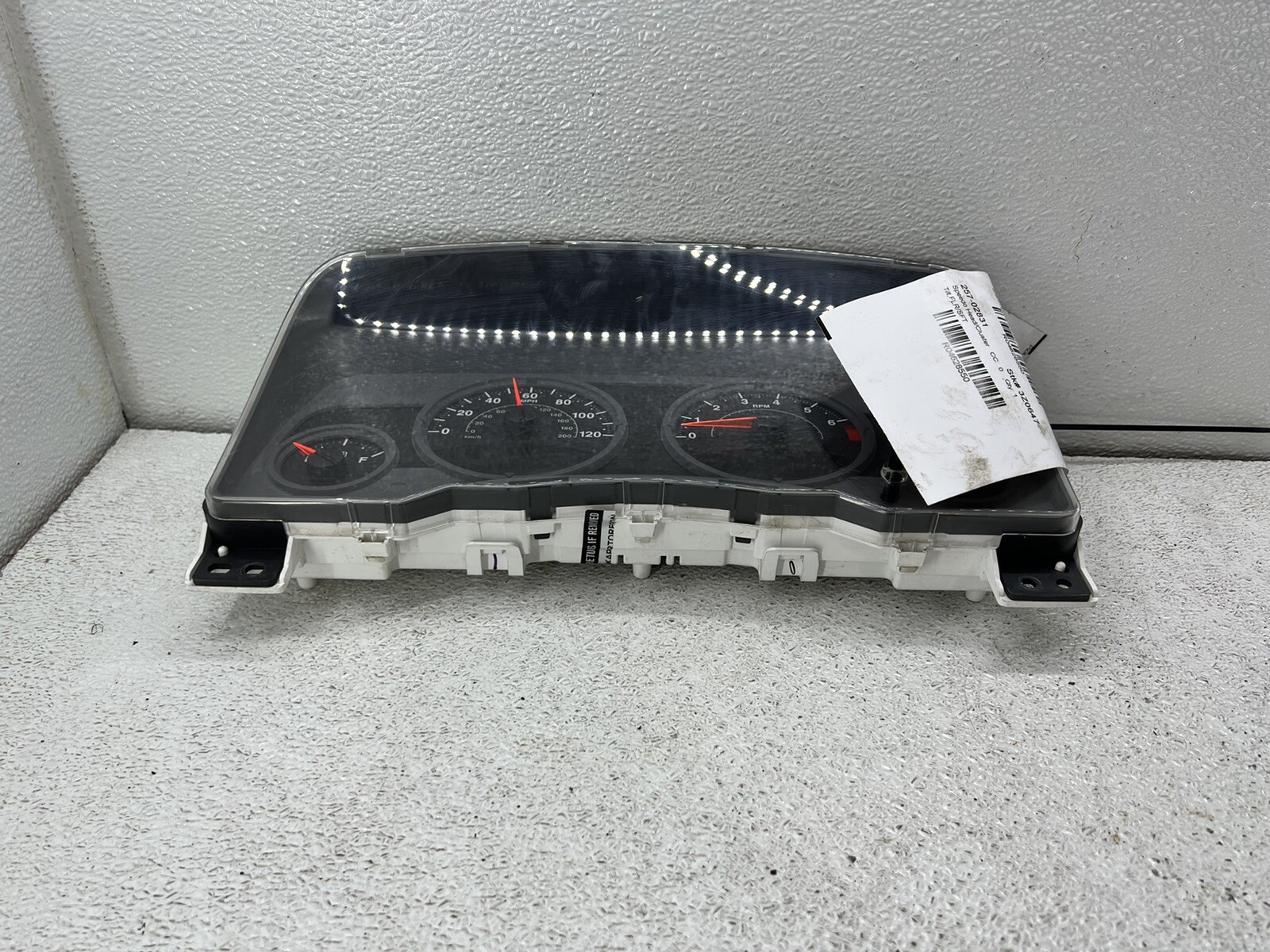 2007 Jeep Compass cluster OPT JFJ speedometer tach gauges instrument ...