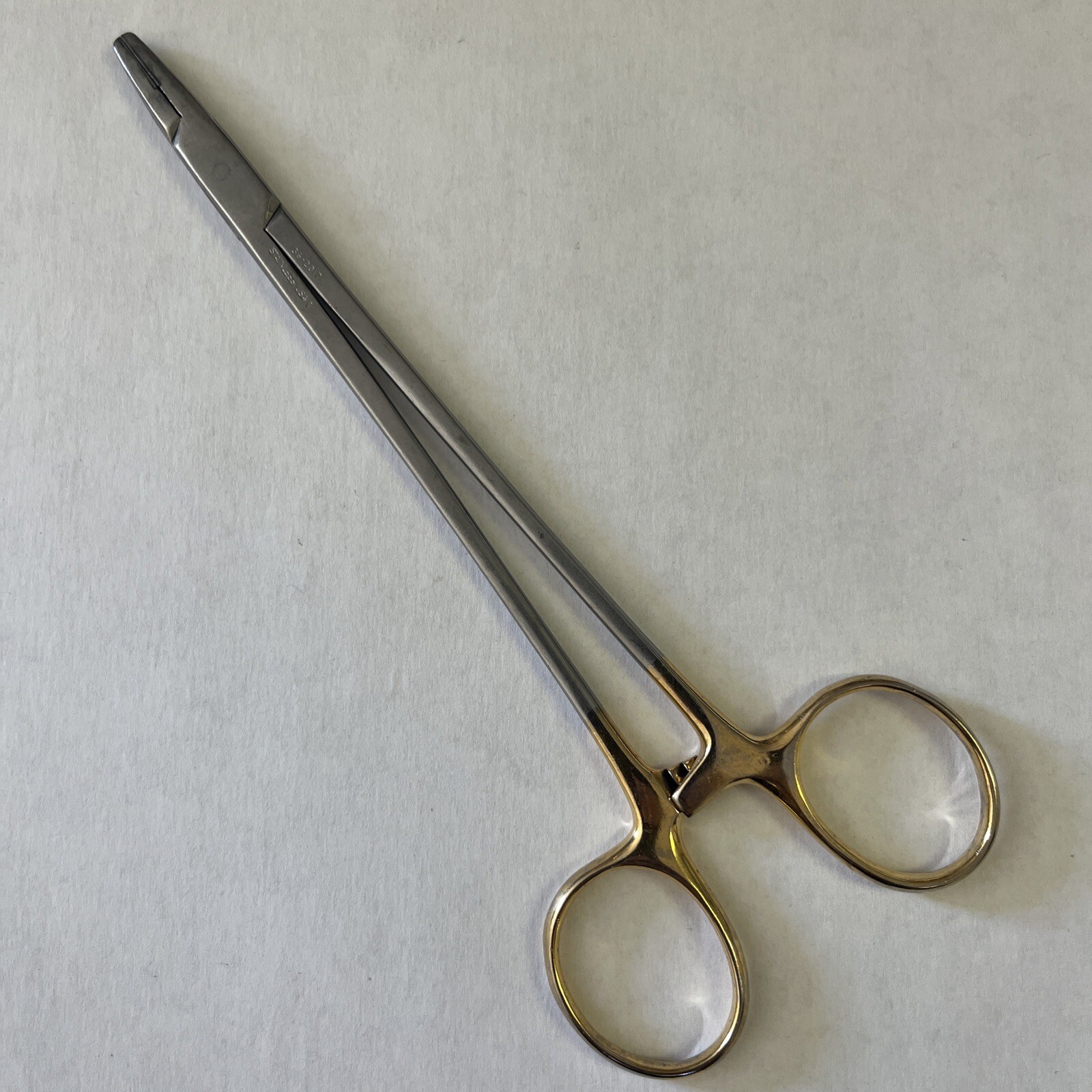 Codman 47 36-2017 Classic Plus Needle Holders Gold Handle for sale ...