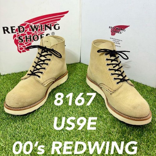 Red Wing Discontinued Boots 8167 US 9E Beige Suede w/ Box 143458K ...