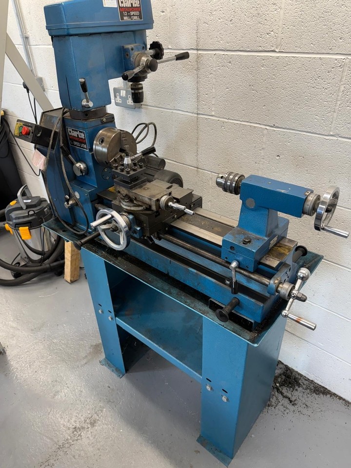 Clarke Metal Lathe (CL430) & Lathe/Mill Drill (CL500m) | eBay UK