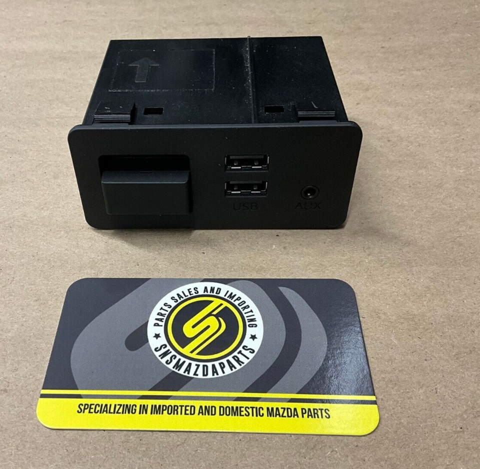 16-23 Mazda Miata MX5 OEM USB Dash RF Hub Port SD Auxiliary Block N243 ...