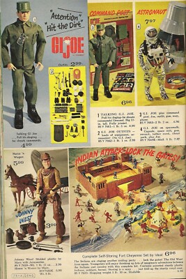 Vintage GI Joe Toy Ad Reproduction Print Advertising 17x12 | eBay